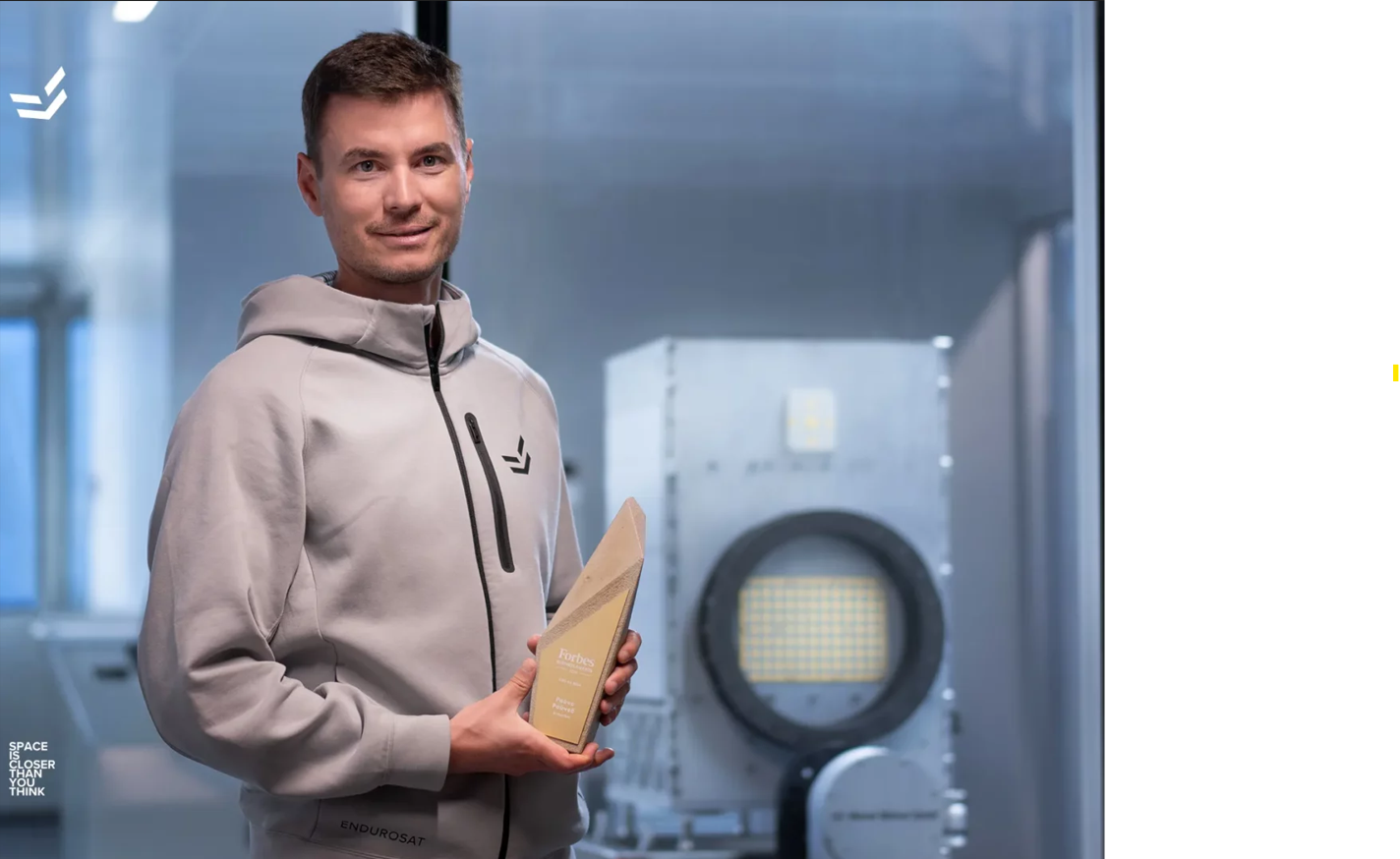 EnduroSat's Raycho Raychev Wins Forbes CEO of the Year Award